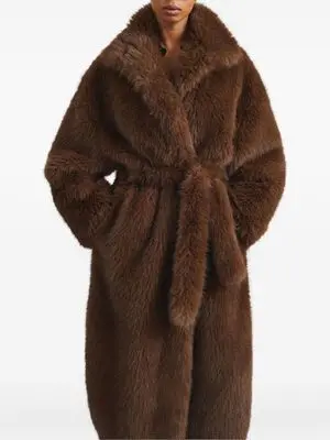 THE FRANKIE SHOP Ravello Coat - Brown