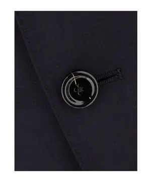 LARDINI Two Piece Tailored Suit - Black