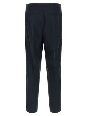 Brunello Cucinelli Pleated Chino Pants - Black