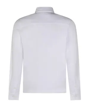 K-WAY Long-sleeve Button-down Cotton Shirt - Gray