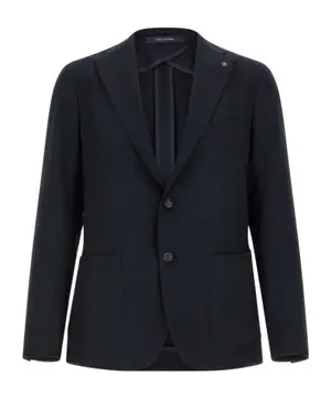 Tagliatore Montecarlo Single-breasted Blazer - Blue