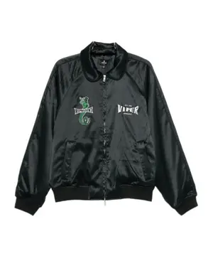 REPRESENT Viper Embroidered Zip-fastening Jacket