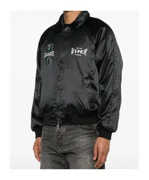 REPRESENT Viper Embroidered Zip-fastening Jacket