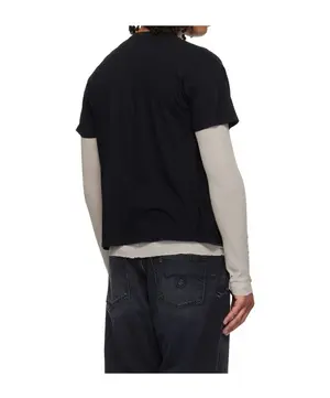 R13 Eye Roll Crew Neck Short Sleeve T-shirt
