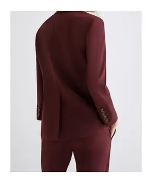 Marella Viscose-blend Canvas Blazer