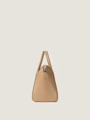 Givenchy Antigona Small Leather Shoulder Bag - Nude