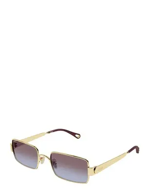 Chloé Eyewear Rectangle Frame Sunglasses