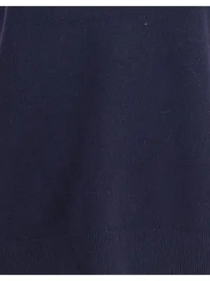 Extreme Cashmere Ribbed Vest - Navy