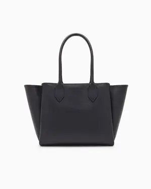 Emporio Armani Logo Patch Top Handle Bag