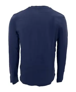 Just Cavalli Pattern Printed Long-sleeved T-shirt - Blue