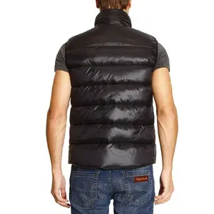 EA7 Logo Detail Puffer Vest