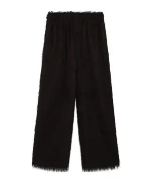 THE FRANKIE SHOP Fringed Wide Leg Trousers