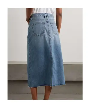 SLVRLAKE Multi-pocket Denim Skirt