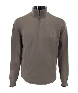 Hugo Boss Quarter Zip Long Sleeve Sweater
