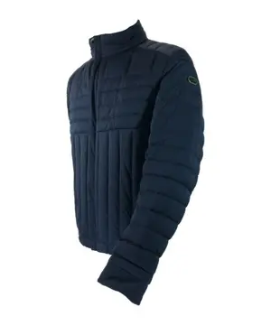 Hugo Boss Quilted Down Jacket With Vertical Stand Collar