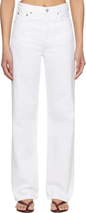 AGOLDE Ren Jean 32 - Marshmallow