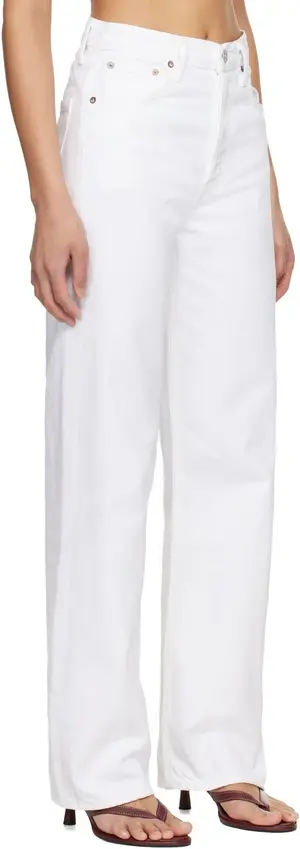 AGOLDE Ren Jean 32 - Marshmallow
