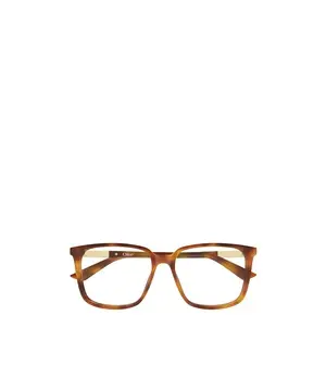 Chloé Eyewear Square Frame Glasses - Brown