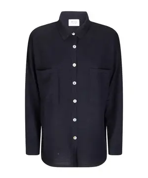 BE YOU Button-front Shirt Cardigan
