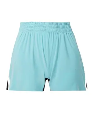Norma Kamali Elastic Waist Color-blocked Shorts