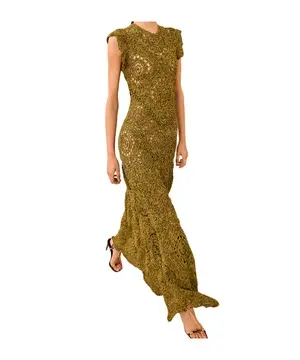 Ulla Johnson Crochet Maxi Dress