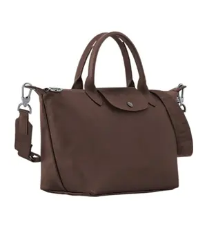 Longchamp Le Pliage Xtra Small Top Handle Bag - Mocha