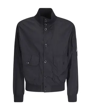 C.P. COMPANY Long Sleeve Jacket - Black