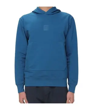 C.P. COMPANY Kangaroo Pocket Hoodie - Blue