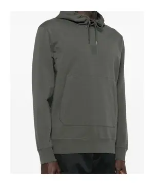 C.P. COMPANY Logo Detail Hoodie - Black