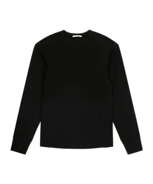 ENTIRE STUDIOS Thermal Long Sleeve T-shirt - Black
