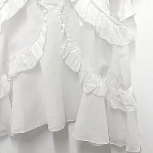 Isabel Marant Étoile Nalou Ruffled Top - White