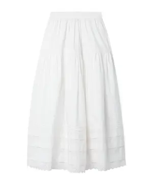 DÔEN Sebastiane Skirt - White