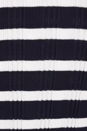 Thom Browne Striped Sleeveless Polo Shirt - No