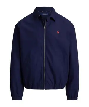 Polo Ralph Lauren Zip-up Jacket With Classic Collar - Navy