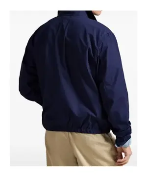 Polo Ralph Lauren Zip-up Jacket With Classic Collar - Navy
