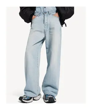 Balenciaga Wide-leg Denim Trousers