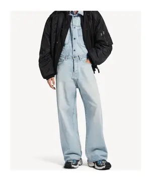 Balenciaga Wide-leg Denim Trousers