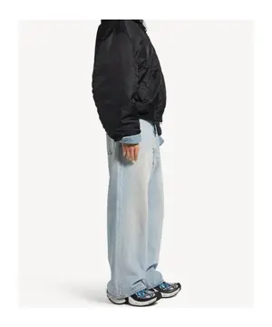 Balenciaga Wide-leg Denim Trousers