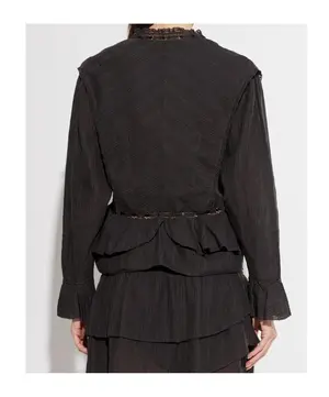 Isabel Marant Étoile Long Sleeved Ruffled Blouse