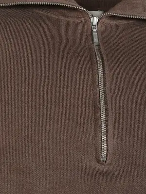 ENTIRE STUDIOS Zip Sweater - Brown