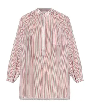 Isabel Marant Étoile Saocha Striped Shirt - Red