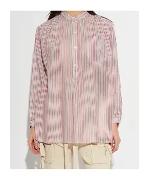 Isabel Marant Étoile Saocha Striped Shirt - Red