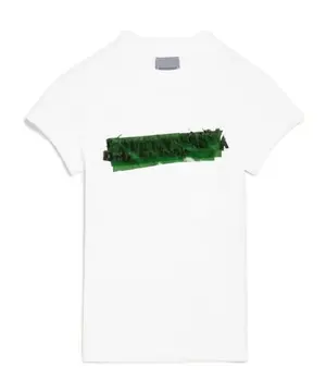 Balenciaga Messy Spray Artwork T-shirt - White
