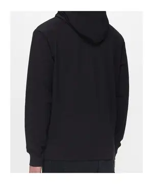 C.P. COMPANY Logo-patch Hoodie - Black