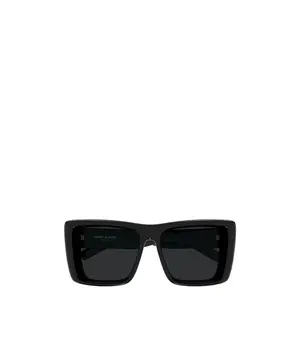 Saint Laurent Rectangle Sunglasses - Black