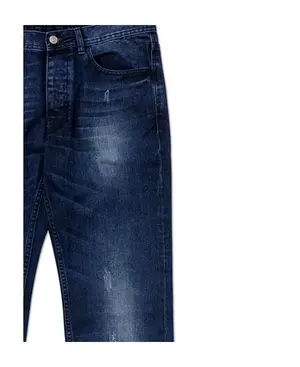 Iceberg Straight Leg Jeans With Logo Detail
