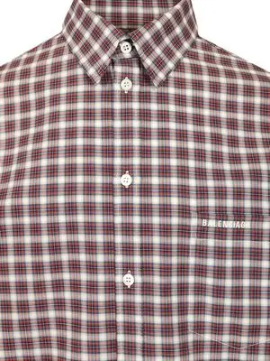Balenciaga Checked Wrong Sleeved Shirt