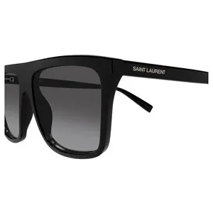 Saint Laurent Rectangle Frame Sunglasses - Black
