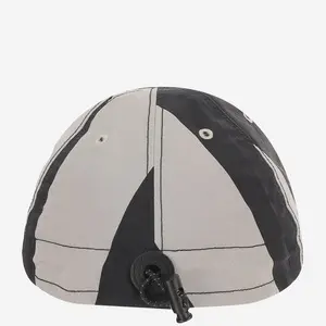 Jacquemus La Casquette Baluchon Striped Baseball Cap - Gray
