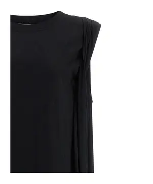 Dries Van Noten Sleeveless T-shirt Dress - Black